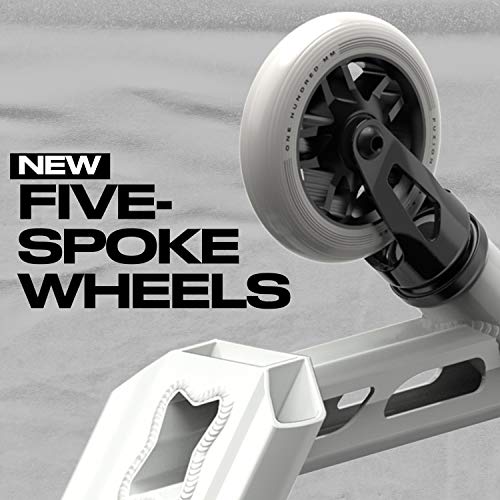Fuzion X-5 Pro Scooter - Trick Scooter for Kids 8 Years and Up - Pro Scooters for Teens - Best Stunt Scooter for BMX Scooter Tricks (Cream)