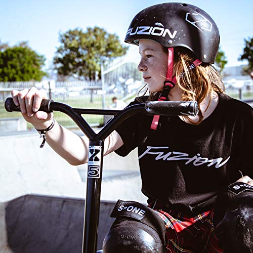 Fuzion X-5 Pro Scooter - Trick Scooter for Kids 8 Years and Up - Pro Scooters for Teens - Best Stunt Scooter for BMX Scooter Tricks (Cream)