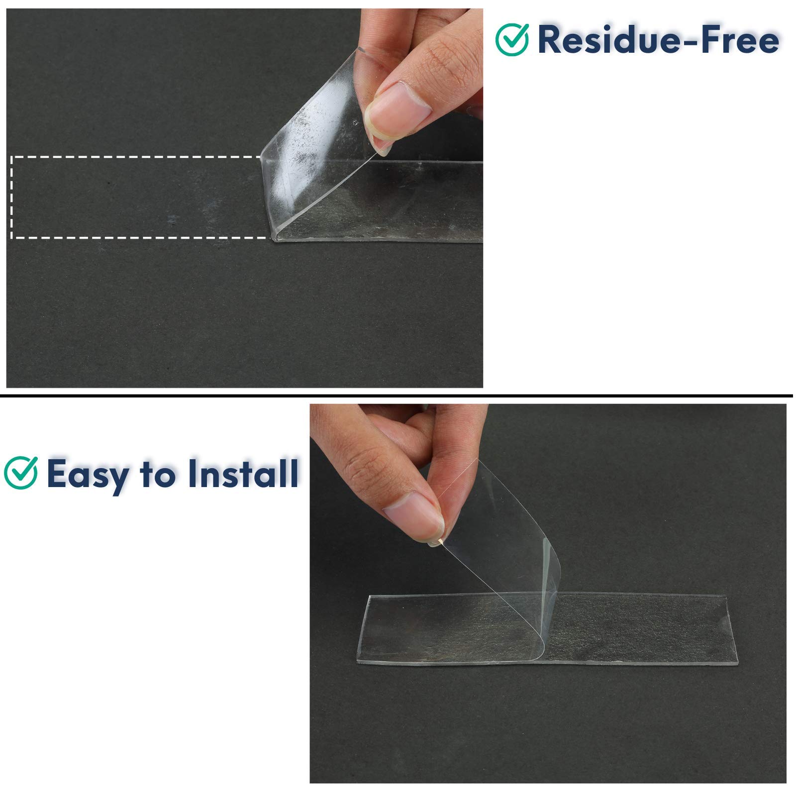 Mr. Pen- Double Sided Tape, 1.2 Inch, Transparent, Double Sided Tape for Walls, Double Sided Adhesive Tape, Mounting Tape, Adhesive Tape, Two Sided Tape, Double Stick Tape, Double Face Tape