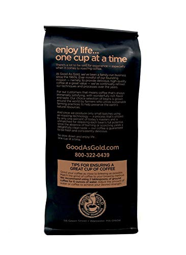 French Vanilla Coffee Beans, Flavored Coffee, Whole Bean, 12 Ounce Bag – Good As Gold Coffee Roasters