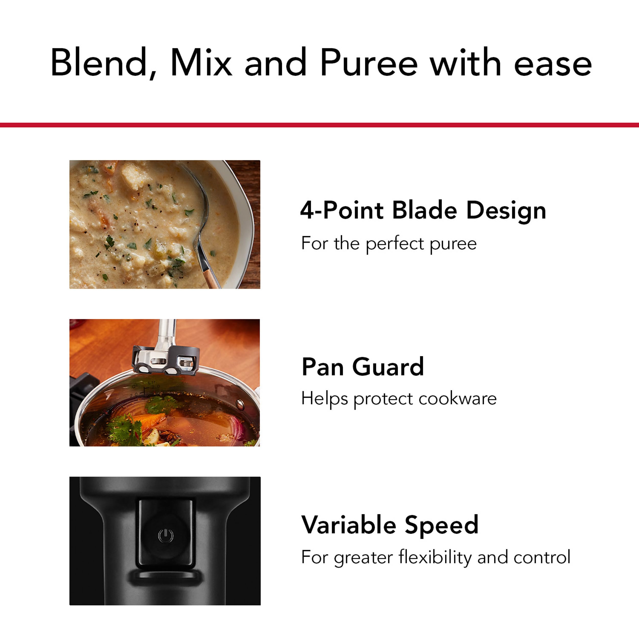 KitchenAid Cordless Variable Speed Hand Blender - KHBBV53