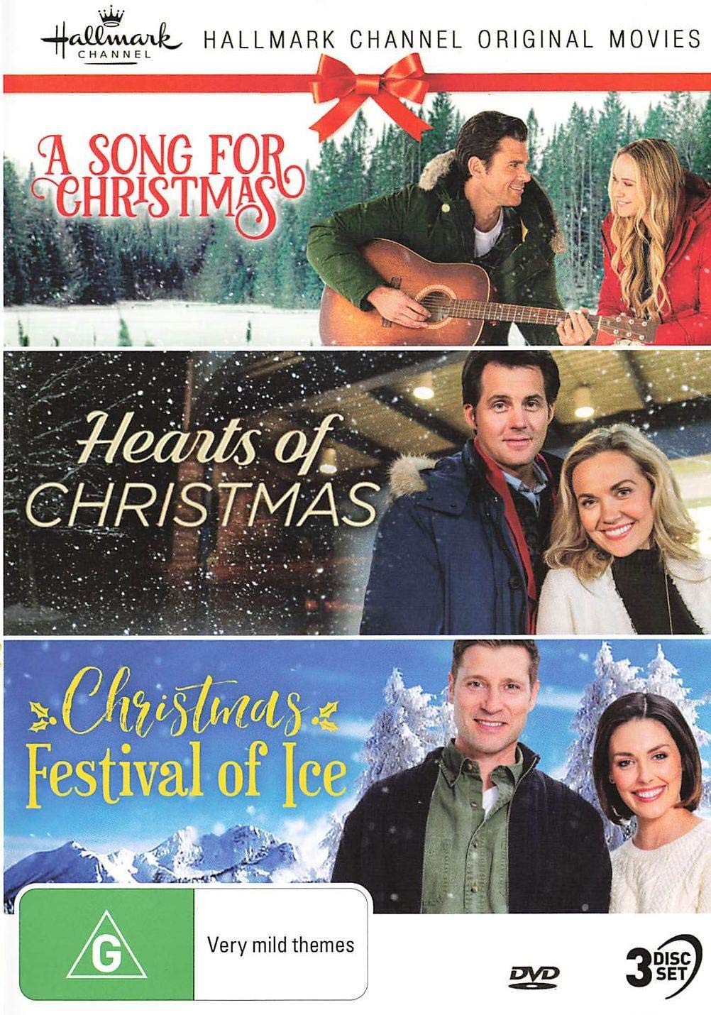Hallmark Xmas 9: A Song For Christmas / Hearts Of Christmas / Christmas Festival Of Ice [NTSC/0]