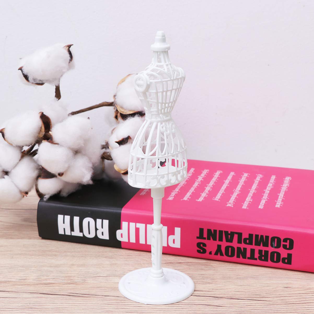 20pcs Doll Dress Form Mini Mannequin Dress Form Mannequin Model Stand Accessories for Doll Dresses