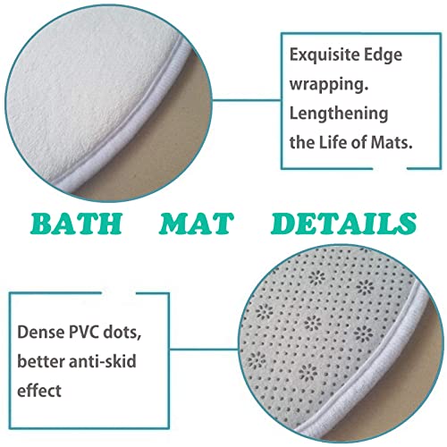 fnump 4 Pieces Bath Sets Retro Black Gold Greek Key Meander Shower Curtain Sets Anti-Slip Bath Rug Floor Mat Home Decor Waterproof Bath Curtain with 12 Hooks - 71" x 71"