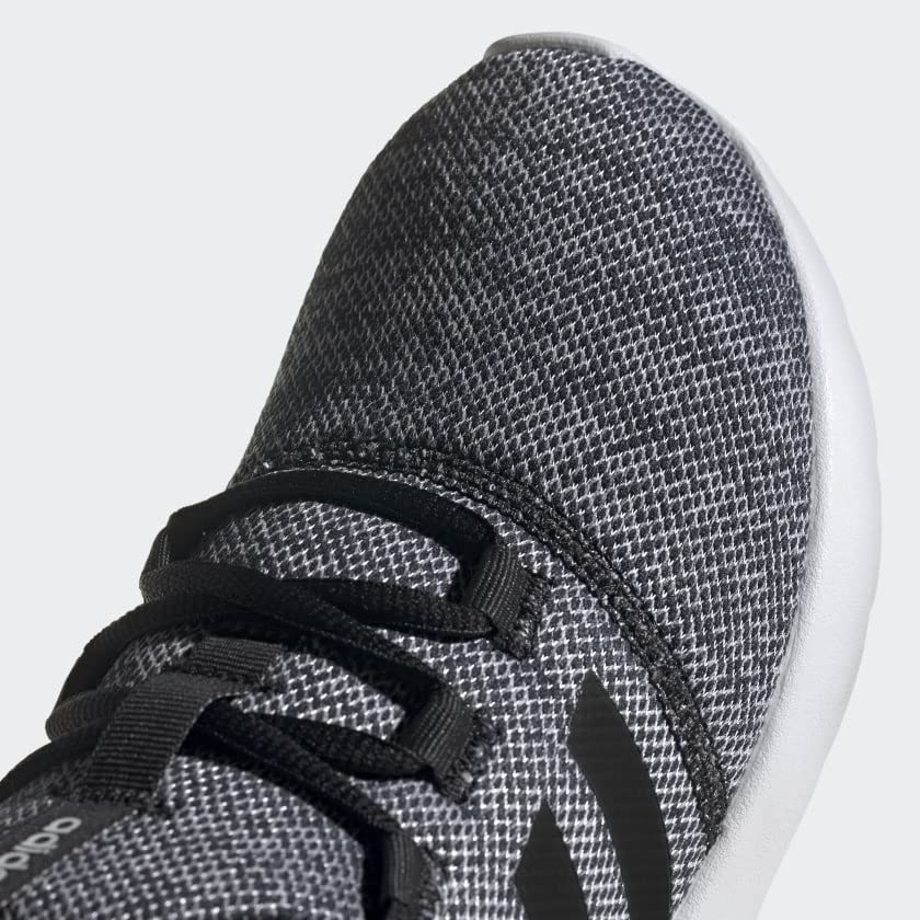 adidas Women's Cloudfoam Pure 2.0 Running Shoes, Black/Black/White, 6.5