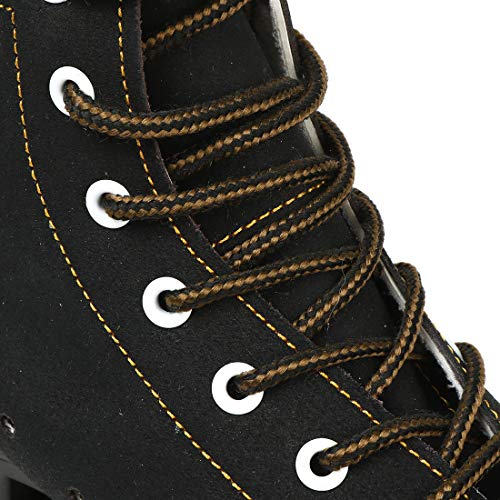 Comeon Classic Women Roller Skates,Unisex High-top 4 Wheel Roller Skates Double Row Roller Skates for Boys and Girls