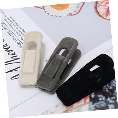 YARNOW Plastic Clothes Hanger Flocked Hangers 30pcs Hanger Clothes Peg Hanger Clips Coat Hanger Trouser Press Clothes Pin
