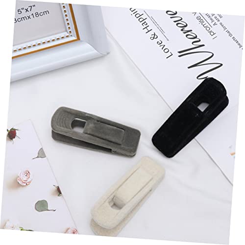 YARNOW Plastic Clothes Hanger Flocked Hangers 30pcs Hanger Clothes Peg Hanger Clips Coat Hanger Trouser Press Clothes Pin