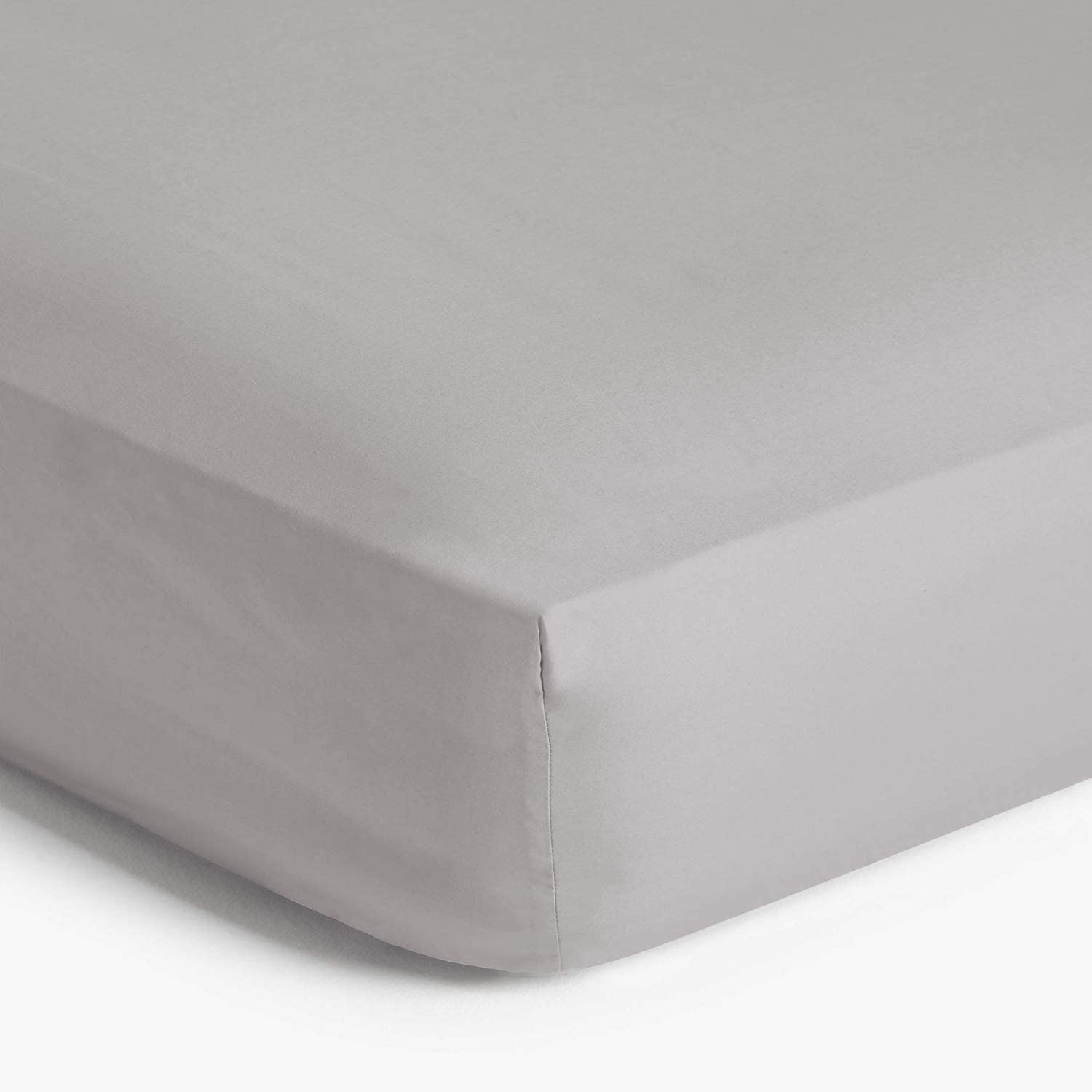 IR Imperial Rooms Fitted Sheet Full - 16 Inch Deep Pocket Fitted Bed Sheets Premium 1800 Soft Microfiber Shrink and Fade Resistant All Around Elastic Full Size Fitted Bottom Sheet Only (Grey)