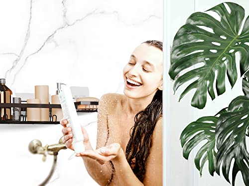 Bohemio Trends Shower Shelf - Premium Shower Caddy for Shower Organization - Adhesive Shower Rack - Stainless Steel Restroom Organizer - Pack of Two