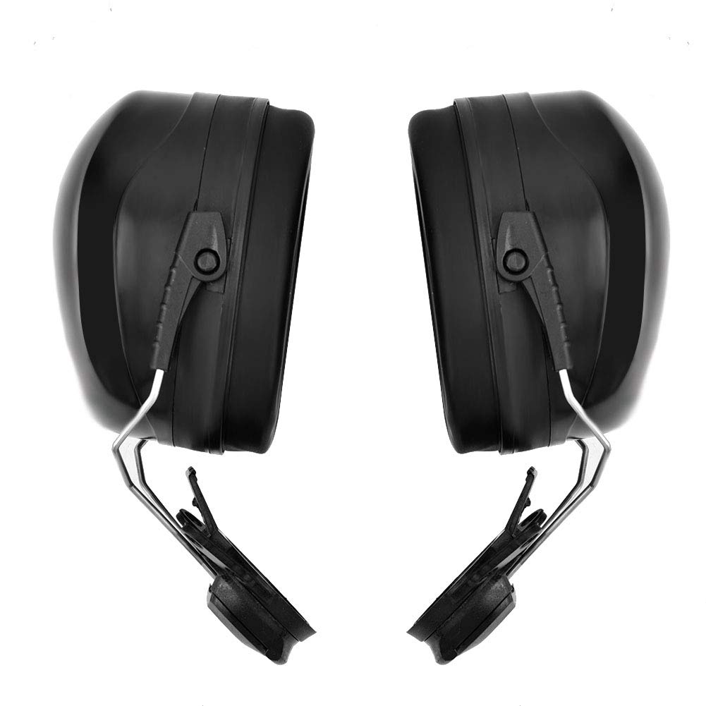 Dioche Foldable Ear Defenders, Noise Reduction Earmuffs with Soft Foam Ear Cups, Hard Hat Earmuffs for Hearing , Soundproof Earmuffs for Shooting, Construction, Yard Work, Firework