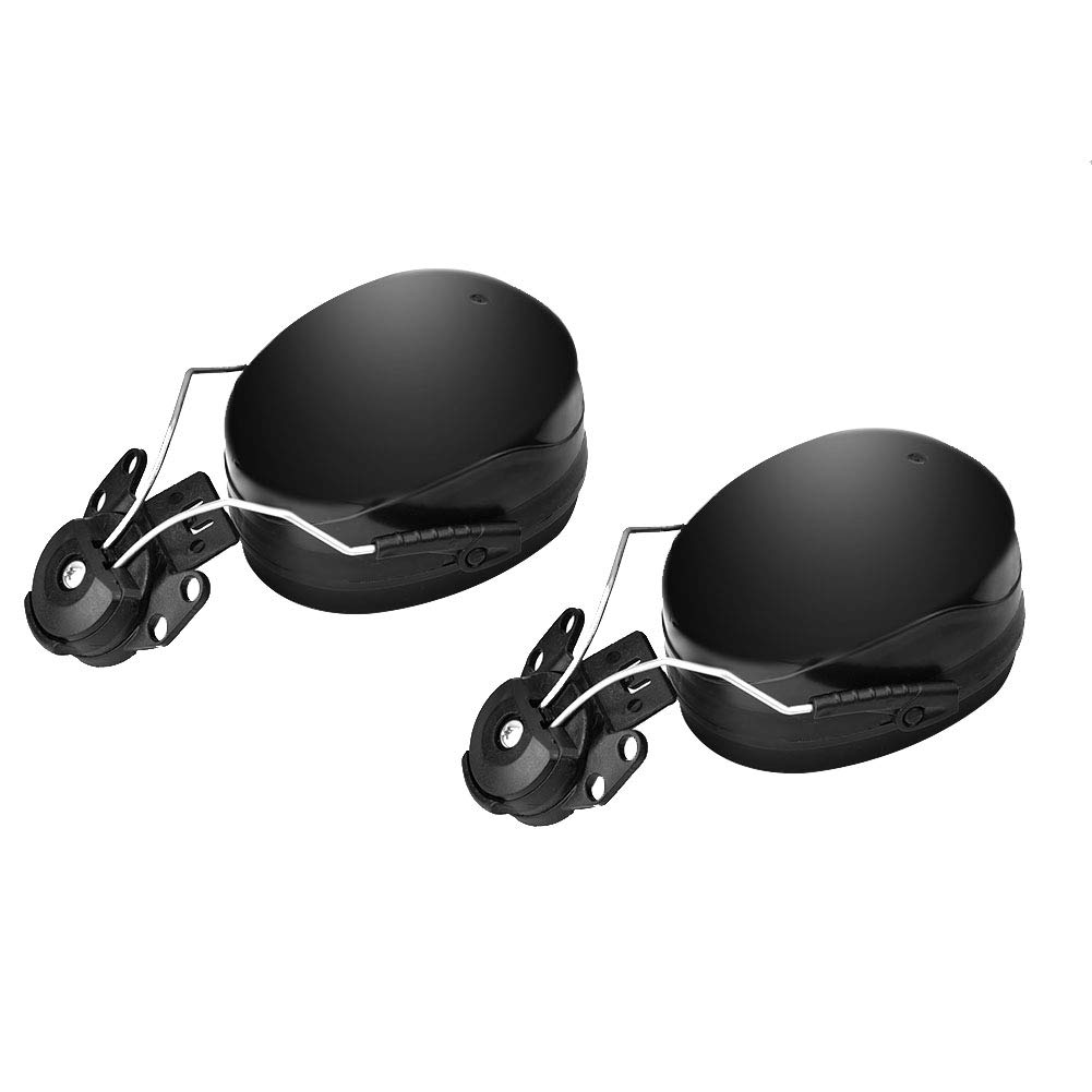 Dioche Foldable Ear Defenders, Noise Reduction Earmuffs with Soft Foam Ear Cups, Hard Hat Earmuffs for Hearing , Soundproof Earmuffs for Shooting, Construction, Yard Work, Firework