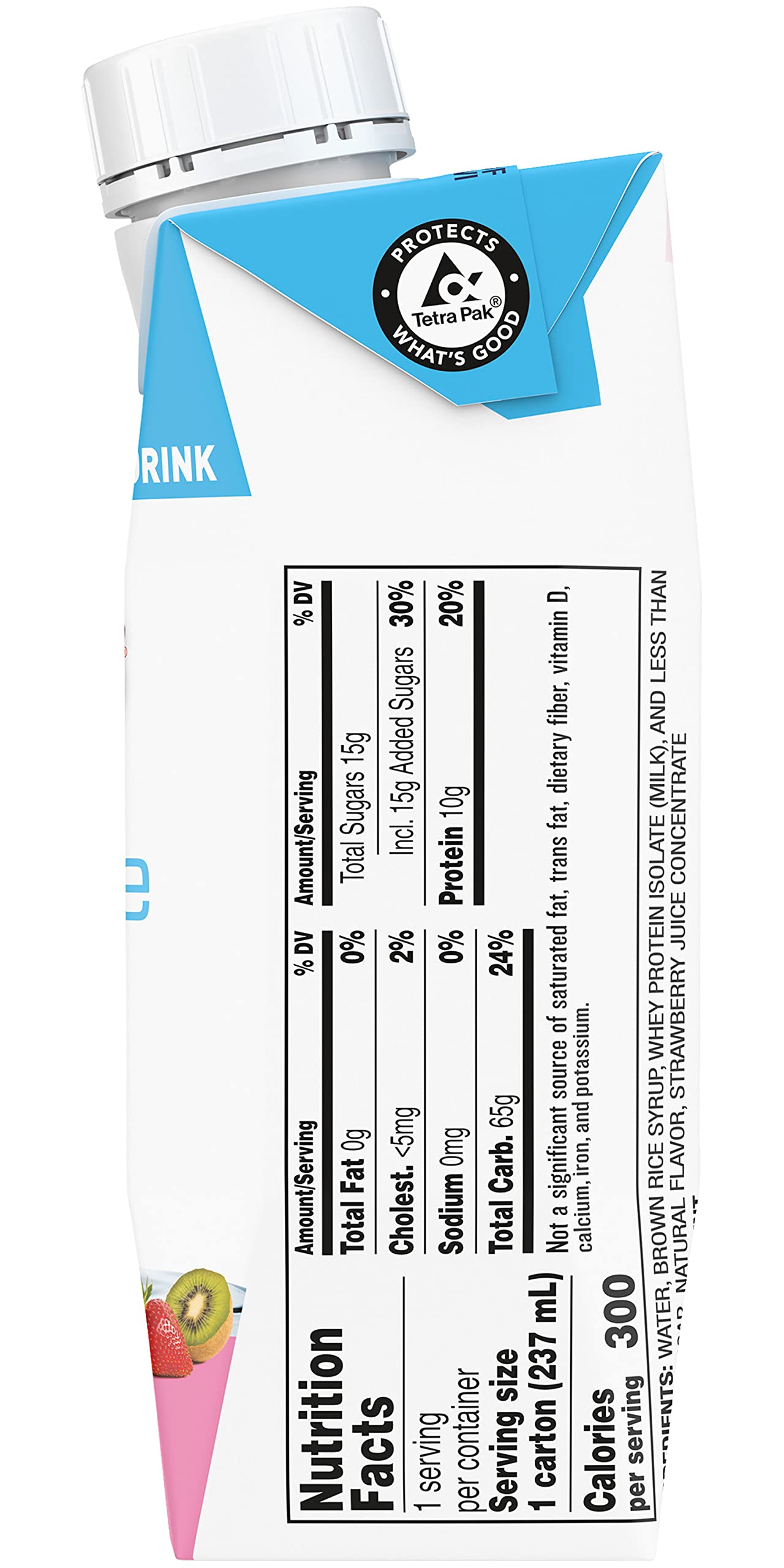 Boost Soothe Clear Nutritional Drink (Strawberry Kiwi, 8 Fl Oz (Pack of 3))