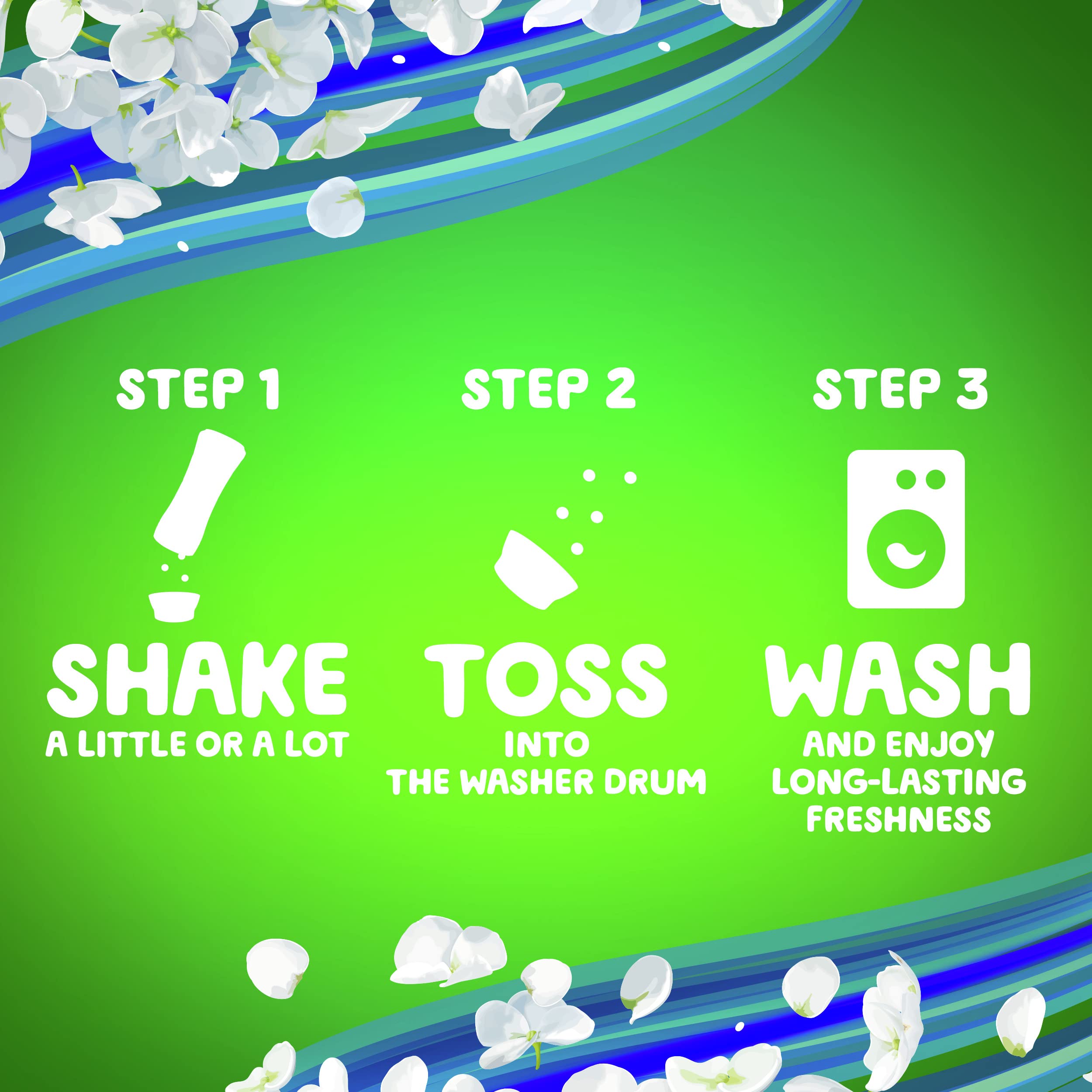 Gain Fireworks In-Wash Scent Booster Beads, Blissful Breeze, 26.5 oz