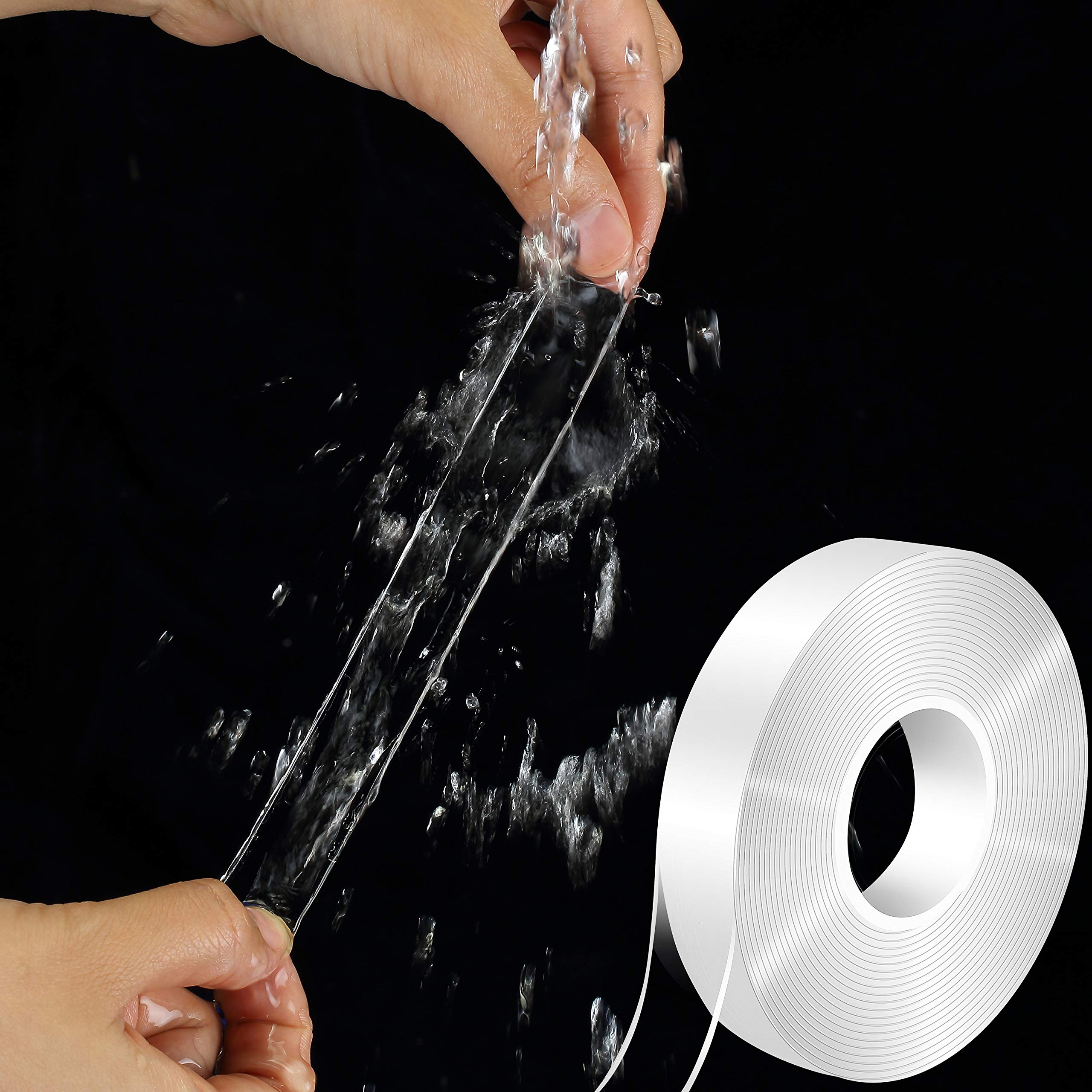 Mr. Pen- Double Sided Tape, 0.7 Inch, Transparent, Double Sided Tape for Walls, Double Sided Adhesive Tape, Mounting Tape, Adhesive Tape, Two Sided Tape, Double Stick Tape, Double Face Tape