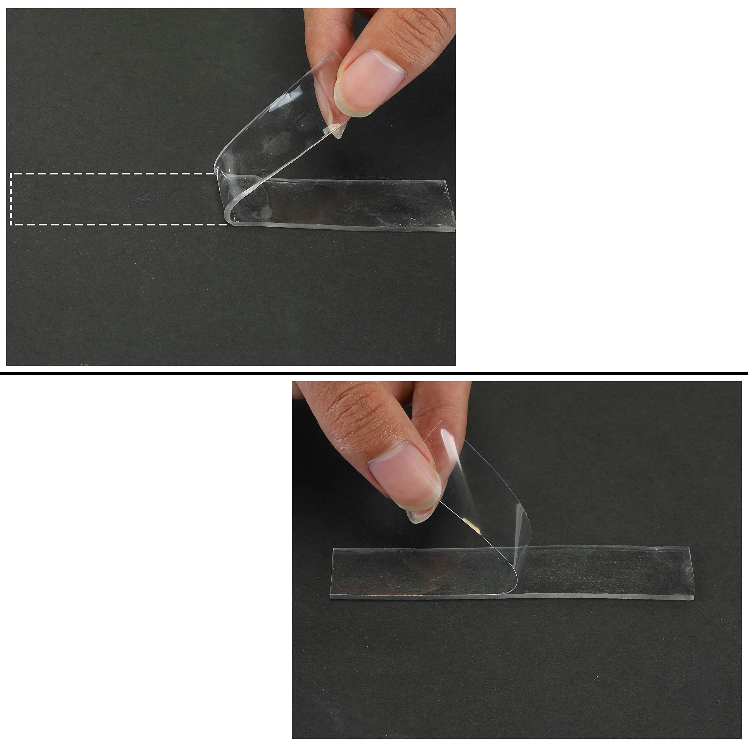 Mr. Pen- Double Sided Tape, 0.7 Inch, Transparent, Double Sided Tape for Walls, Double Sided Adhesive Tape, Mounting Tape, Adhesive Tape, Two Sided Tape, Double Stick Tape, Double Face Tape