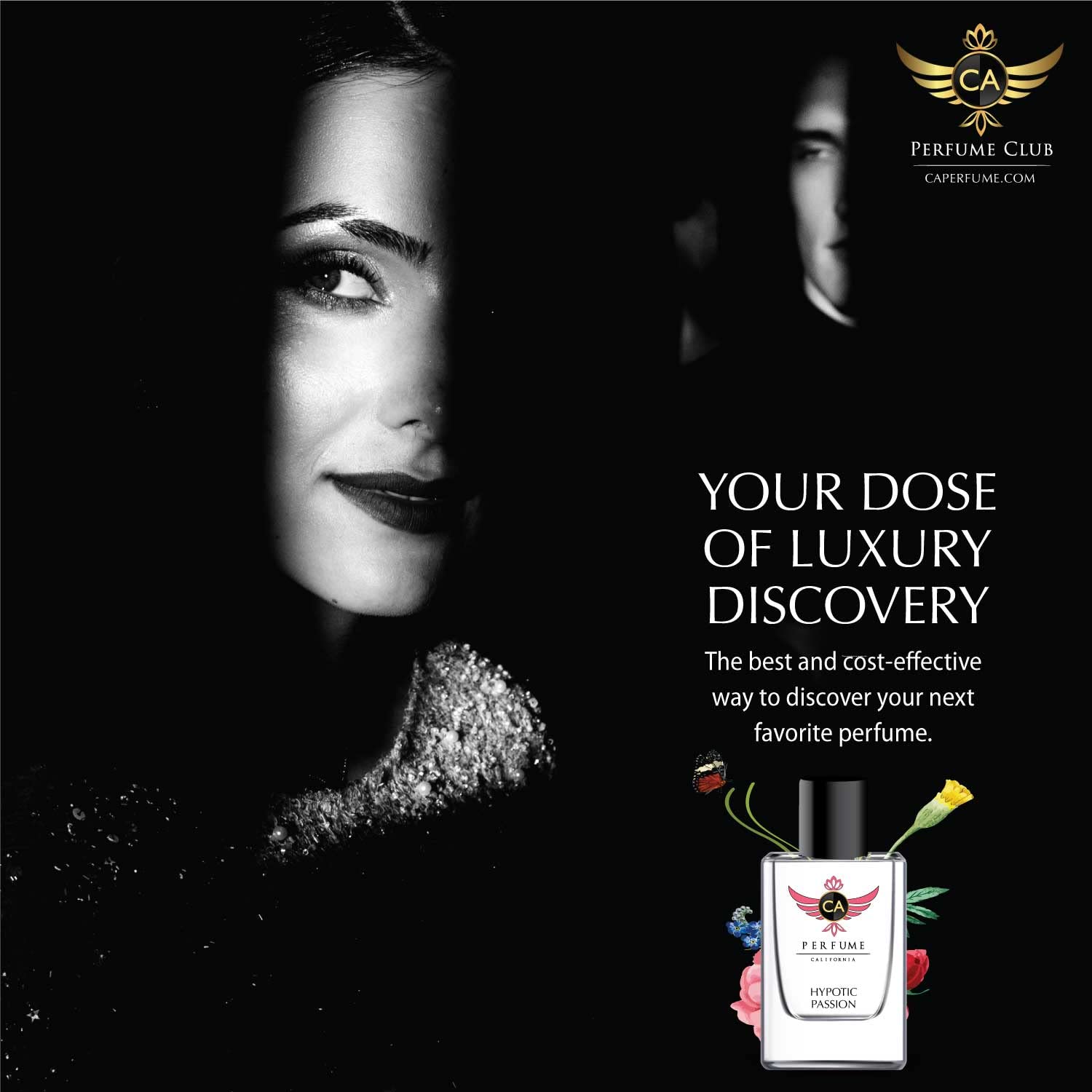 CA Perfume Impression of Mademoiselle For Women Fragrance Eau de Parfum Spray Refillable Bottle 2 Fl Oz/60ml X2