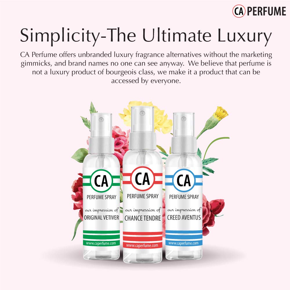 CA Perfume Impression of Pleasures for Woman Travel Size Sample Fragrance Eau de Parfum Sprayer(2 Fl Oz/ 60 ml)