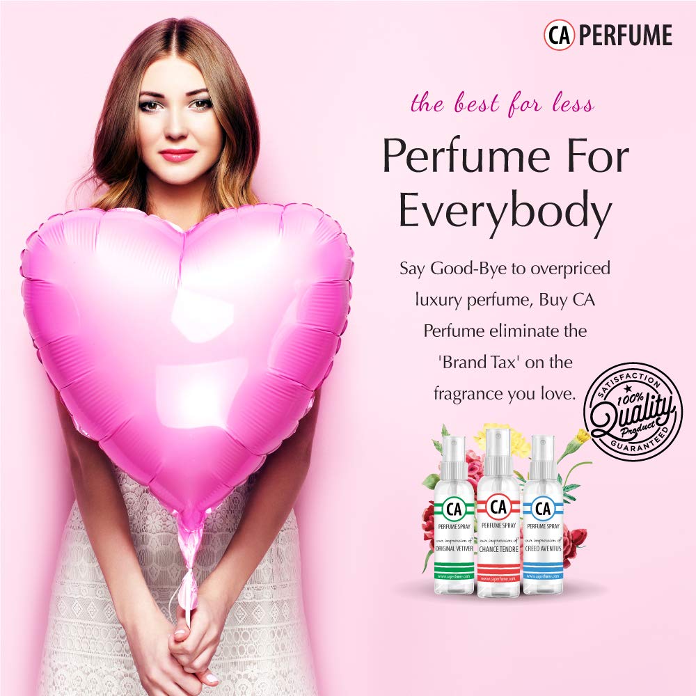 CA Perfume Impression of Pleasures for Woman Travel Size Sample Fragrance Eau de Parfum Sprayer(2 Fl Oz/ 60 ml)