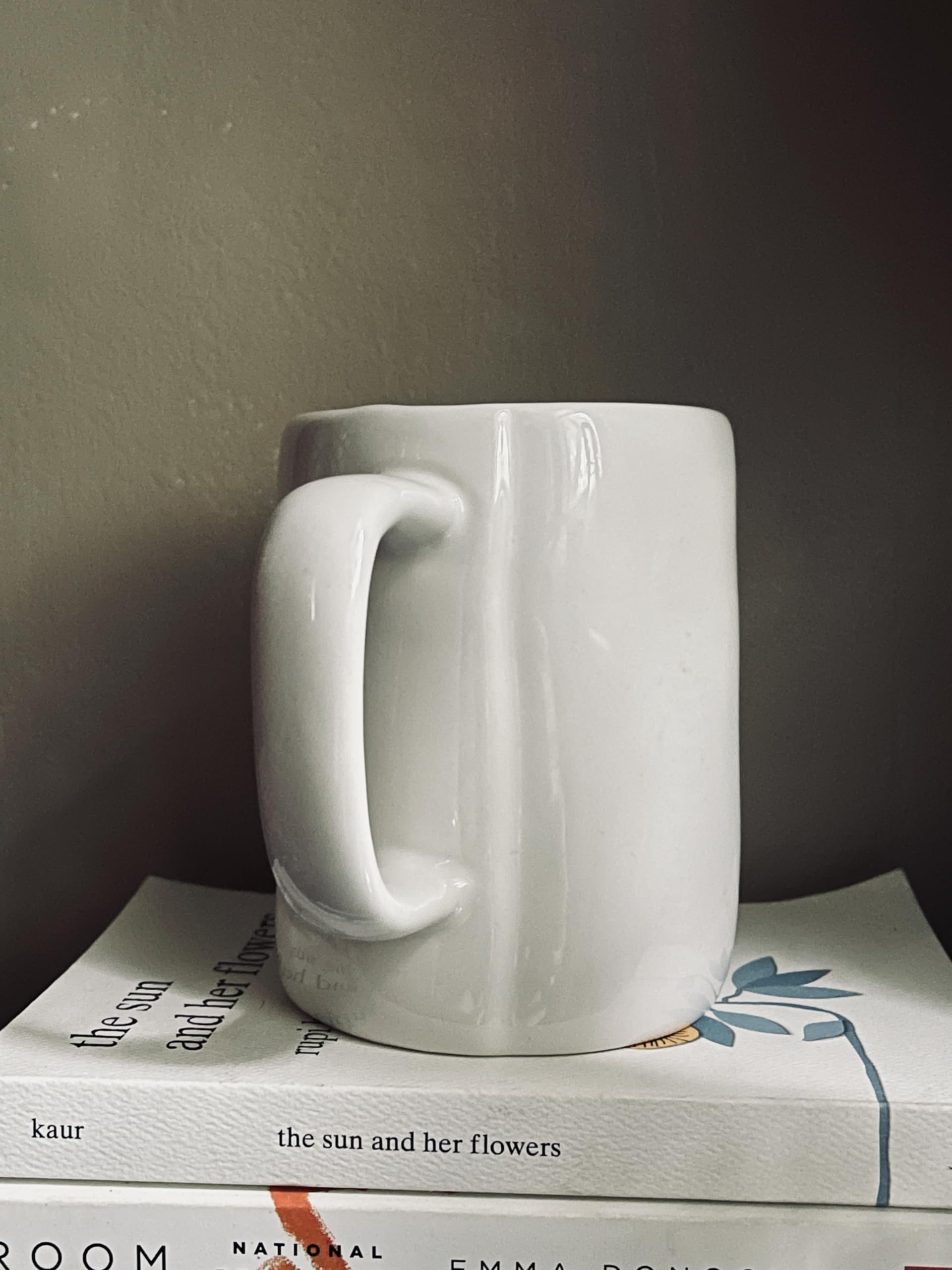 Rae Dunn By Magenta Ceramic Mug for Coffee Tea Latte | BLESSED