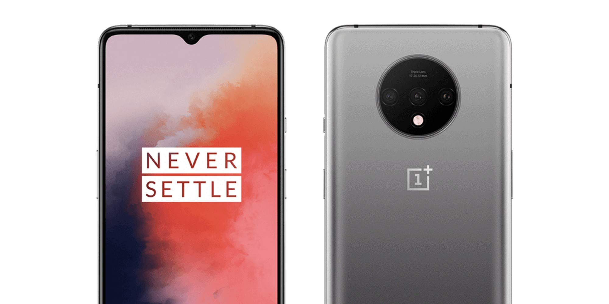 OnePlus 7T (128GB, 8GB) 6.55" AMOLED 90Hz Display, Snapdragon 855+, T-Mobile Unlocked Global 4G LTE GSM (ATT, Metro, Cricket) Frosted Silver (Renewed)