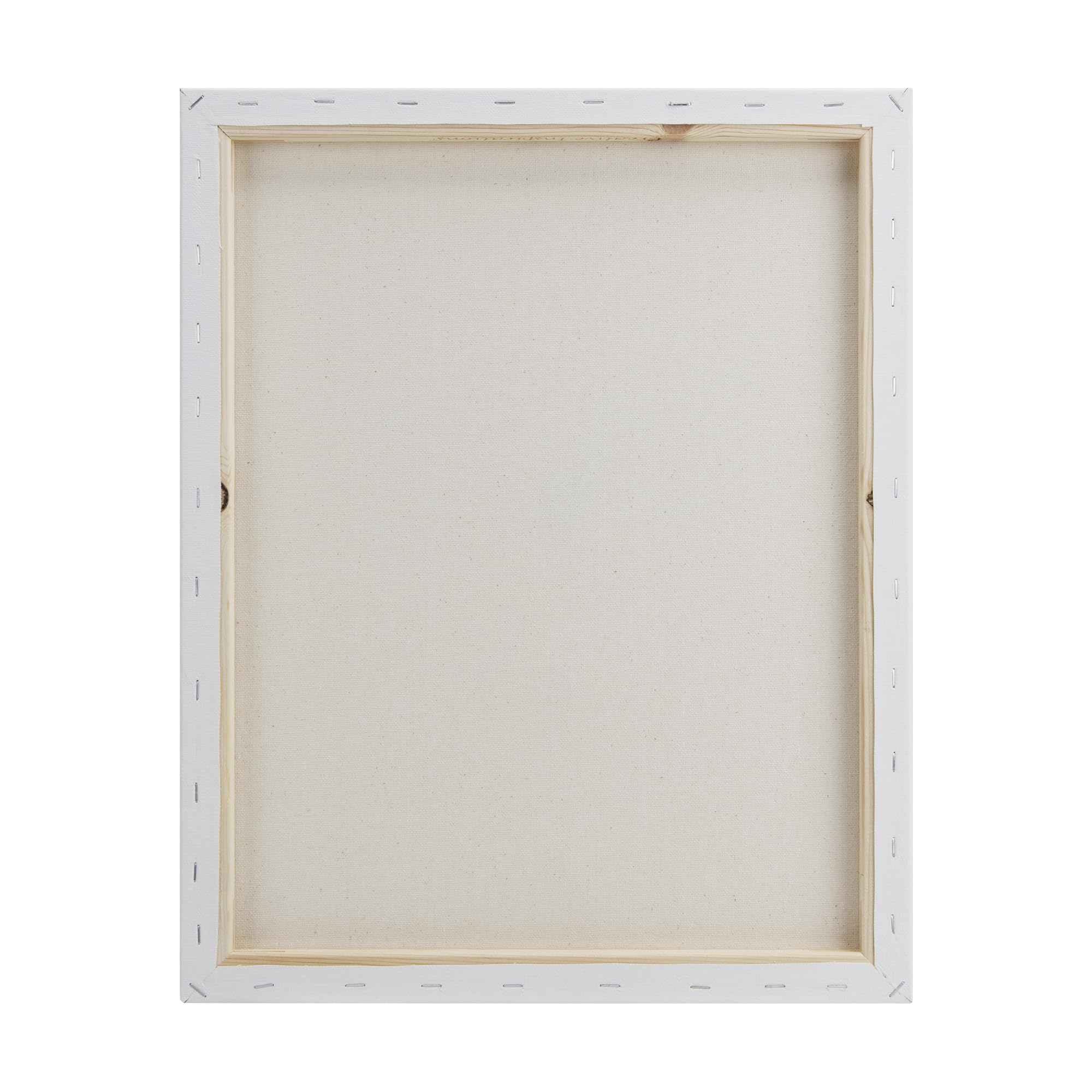 Creative Inspirations Artist Pre Stretched Canvas for Painting, 5/8in Deep, 10 oz. Double Primed Acid Free White Cotton Duck [10 Count Value Pack] - Size 12x12