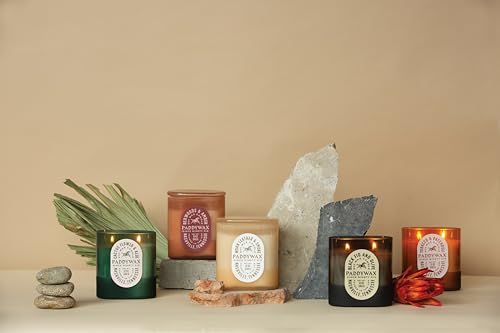 Paddywax Scented Candles Vista Collection Vintage Western Artisan Candle, 12-Ounce, Tobacco & Patchouli