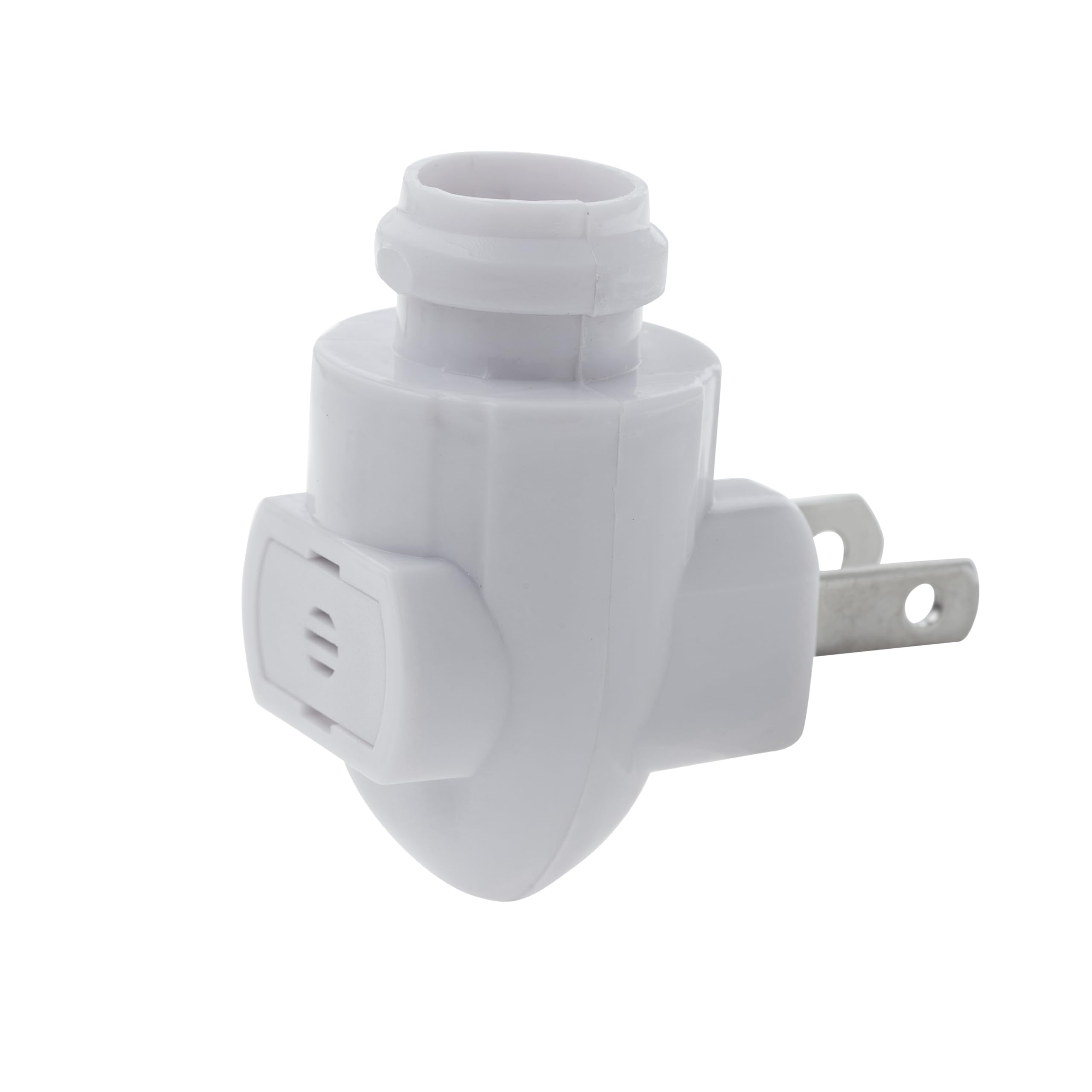 Creative Hobbies White Auto On Sensor Plug in Night Light Module Includes 3 Bulbs and 3 Plastic Clips, Great for Making Your Own Decorative Night Lights, Pack of 3