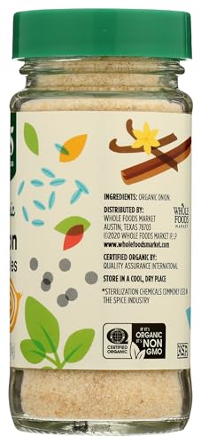 365 by Whole Foods Market, Onion Granules Organic, 1.9 Ounce