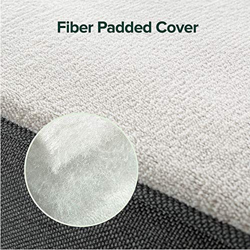 ZINUS Ultra Plush Green Tea Memory Foam Pillow Pet Bed, Waterproof Machine Washable Cover, Small