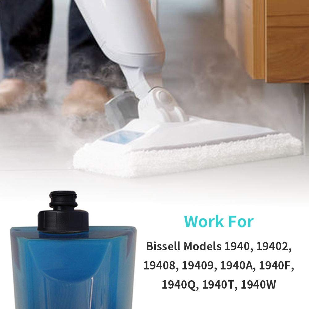 KEEPOW Steam Mop Replacement Parts Compatible with Bissell Powerfresh Steam Mop 1940 Series, Water Tank Caps Replacement, Replaces part 203-8413 2038413 (2 Pack)