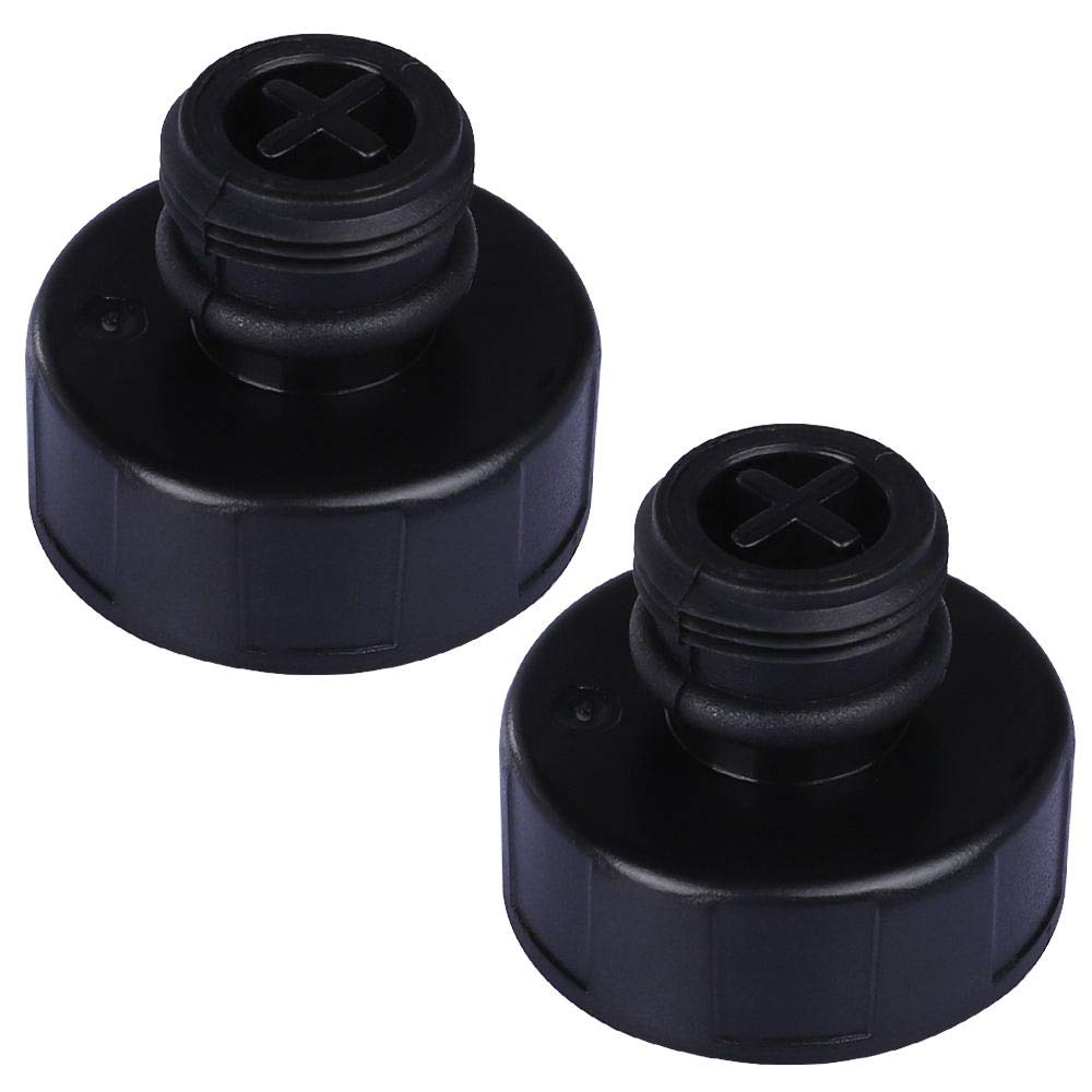 KEEPOW Steam Mop Replacement Parts Compatible with Bissell Powerfresh Steam Mop 1940 Series, Water Tank Caps Replacement, Replaces part 203-8413 2038413 (2 Pack)