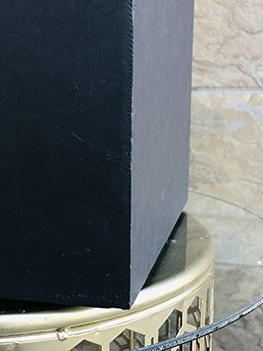 Kante 31.1" L Long Rectangular Concrete Planter, Large Outdoor Indoor Garden Pots with Drainage Hole and Rubber Plug, Charcoal