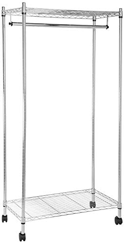 Portable Garment Rolling Rack Cover - Protect Your Clothes From Dust Keep Your Room Looking Organized (Cover Only) - 36"Wx18"Dx68"H