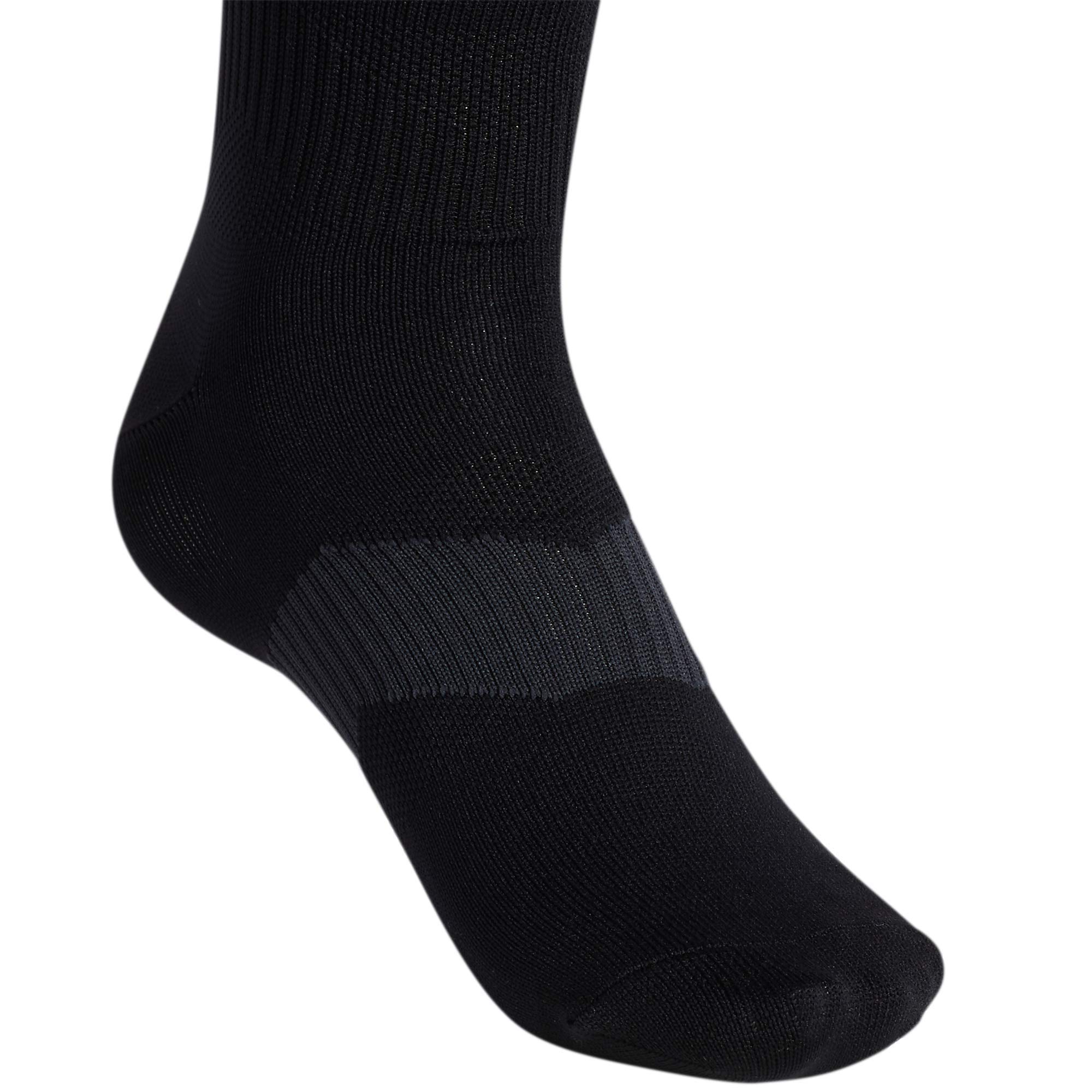 adidas Metro Soccer Socks (1 Pair) Discontinued, Black/Night Grey/White/5, Medium