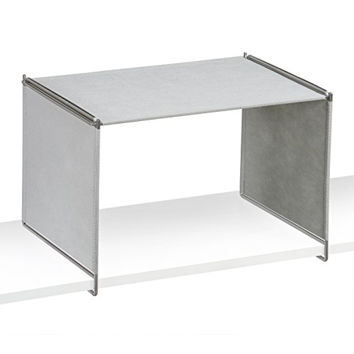 Lynk® Vela™ Closet Shelf Organizer - Shelf Divider - Platinum