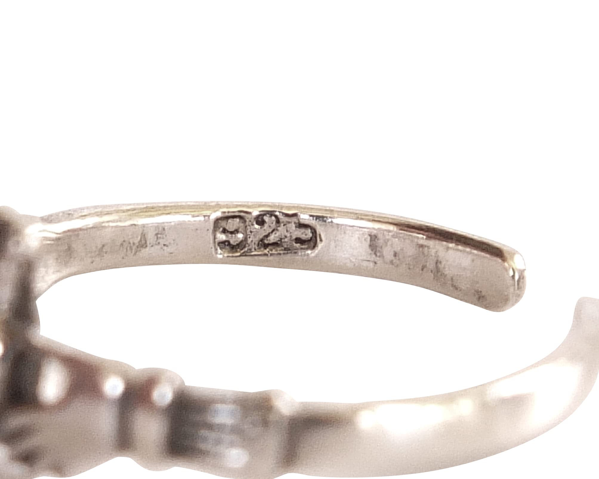 Handmade Silver Irish Claddagh Toe Ring, 925 Sterling Silver, Adjustable, Non Tarnish, Engagement, Crown Heart, Open Toe, Pinky, or Knuckle Rings for Women (Silver-Claddagh (077))
