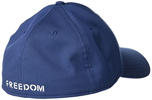 Under Armour Men's Freedom Blitzing Hat , Academy Blue (408)/White , Large/X-Large