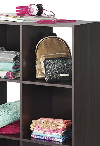 Whitmor 12 Cube Organizer - Espresso