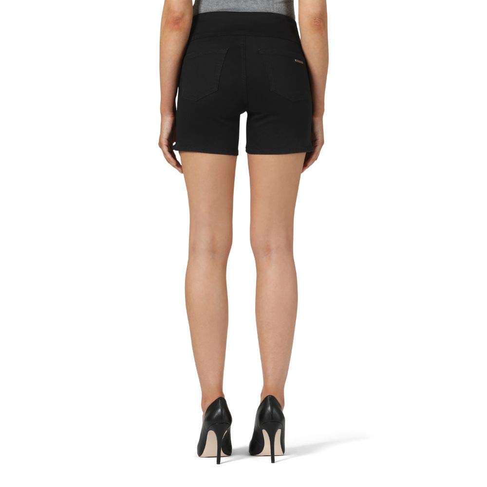 Rock & Republic Women's Denim Rx Fever Stretch 4.5" Short, DNA-Black, 14