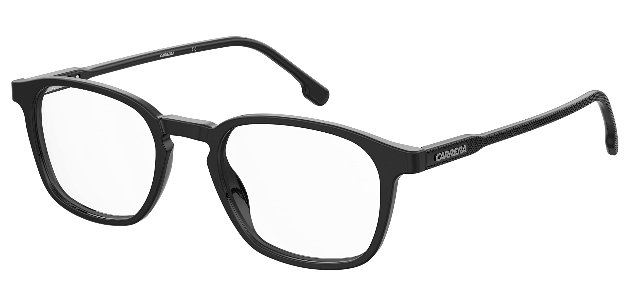Carrera 244 Rectangular Prescription Eyewear Frames, Black, 51mm, 20mm
