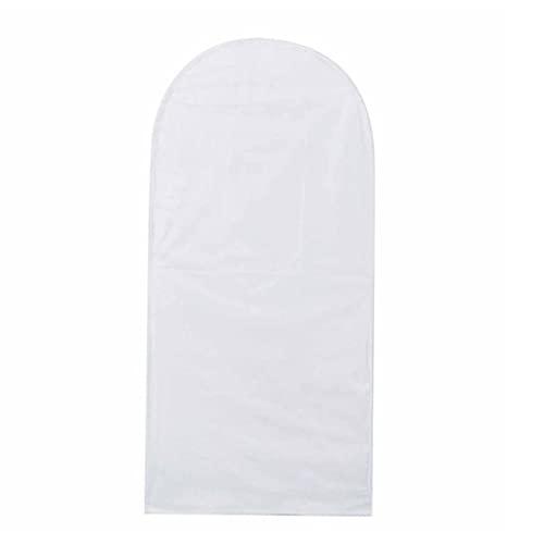 XBWEI 5Pcs Clothing Dust Cover Garment Bag Cloth Hanging Organizer Suit Coat Waterproof Protector Closet Storage Bags (Color : Clear, Size : 59 * 119cm)