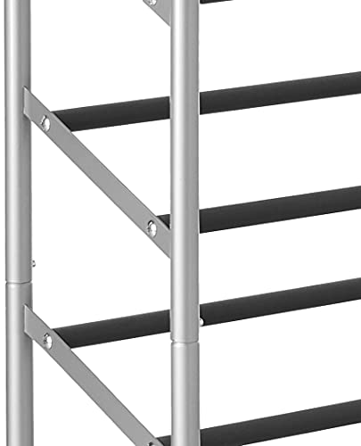 Whitmor 8 Tier Shoe Tower - 40 Pair - With Non-Slip Racks