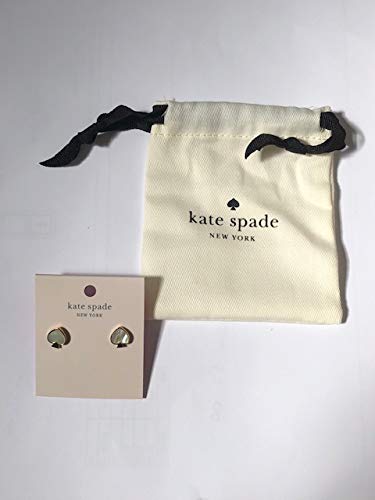 Kate Spade Signature Spade Studs in Cream
