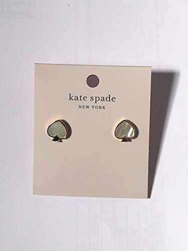 Kate Spade Signature Spade Studs in Cream