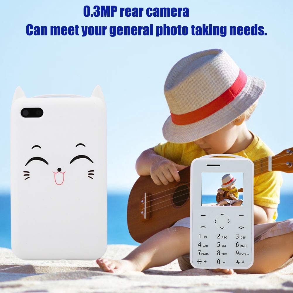 Unlocked Cell Phones, 1.77inch Multi-Languages Mini Card Mobile Phone Support Memory Card with Alarm Clock, Calculator, MP3 for Students.