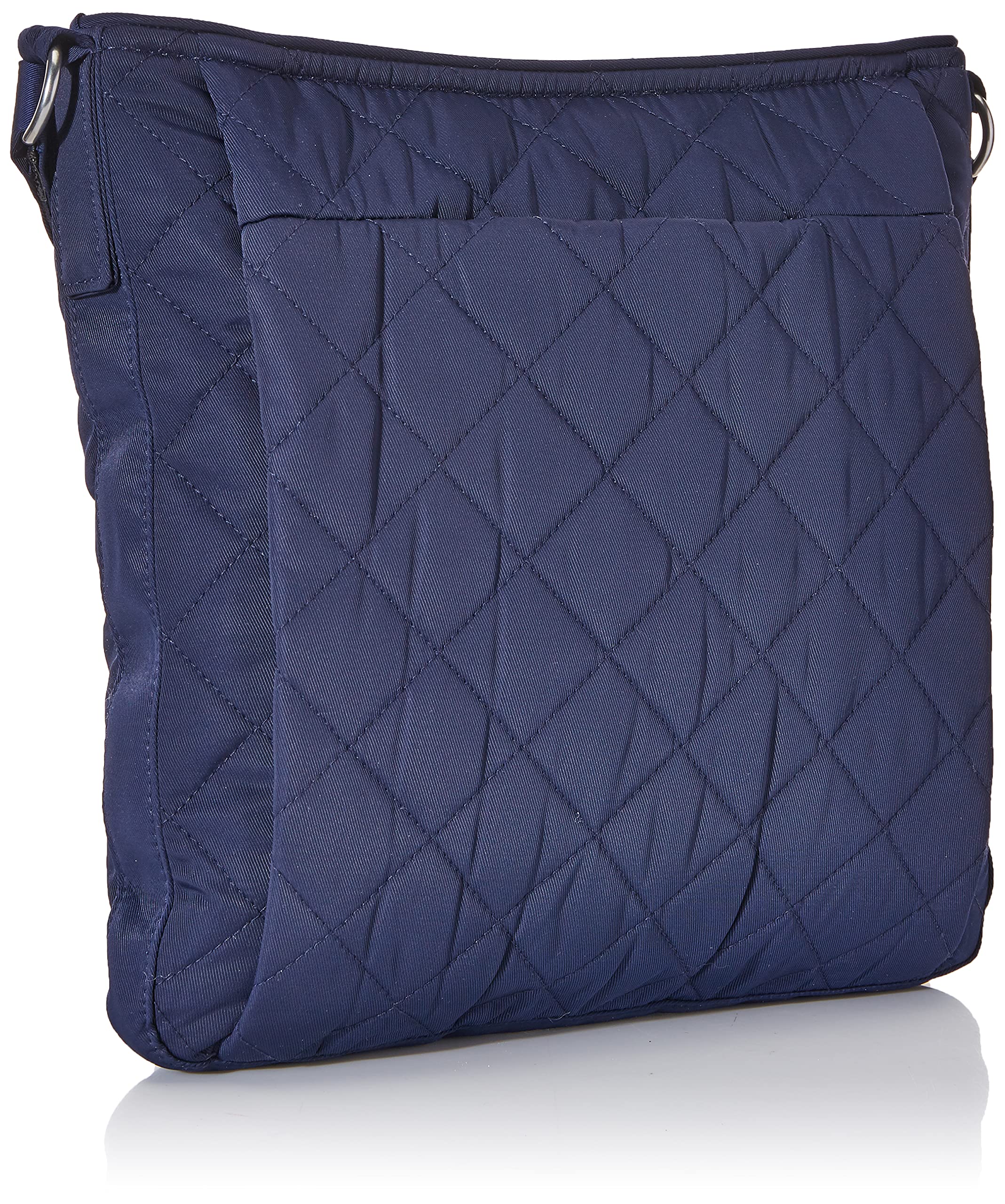 Vera Bradley Women's Performance Twill Triple Zip Hipster Crossbody Purse, Classic Navy, One Size