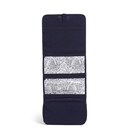 Vera Bradley Women's Microfiber Hanging Travel Organizer, True Navy, One Size
