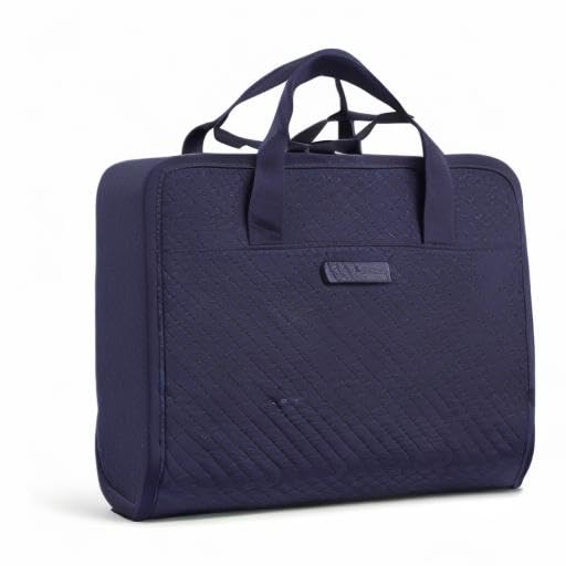 Vera Bradley Women's Microfiber Hanging Travel Organizer, True Navy, One Size