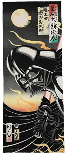 Marushin Tenugui Star Wars Darth Vader Ukiyo-e / Darth Vader 100% Cotton Made in Japan 2535029900